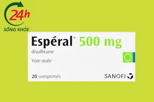 Thuốc cai rượu Esperal 500mg: Cách dùng, Tác dụng phụ, Giá bán