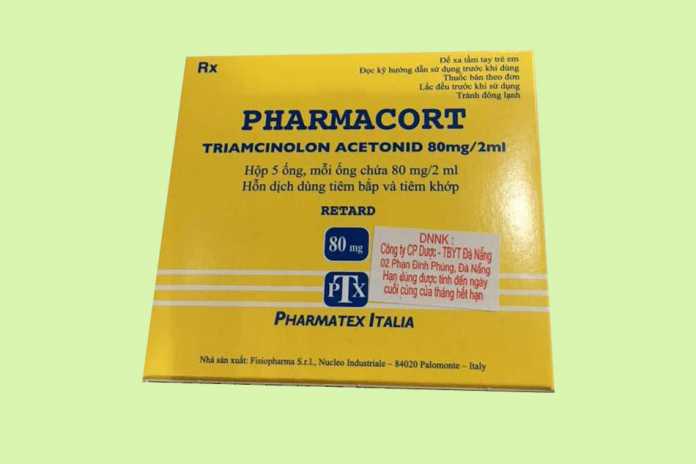 Thuốc pharmacort 80mg/2ml: Tác dụng, cách dùng và lưu ý khi sử dụng